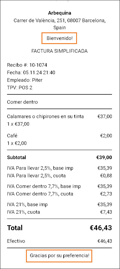 Cómo Añadir Texto a los Recibos Impresos en Loyverse TPV