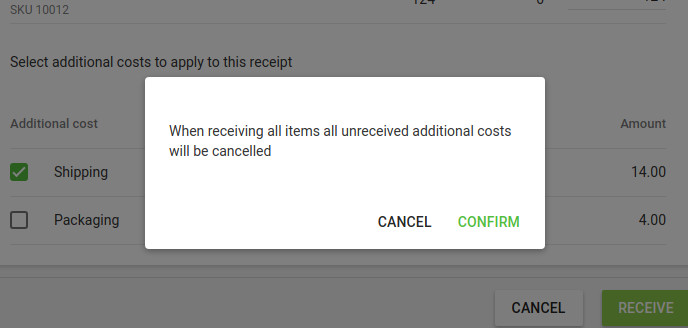 How to Work with Additional Costs in the Purchase Orders | Loyverse ...