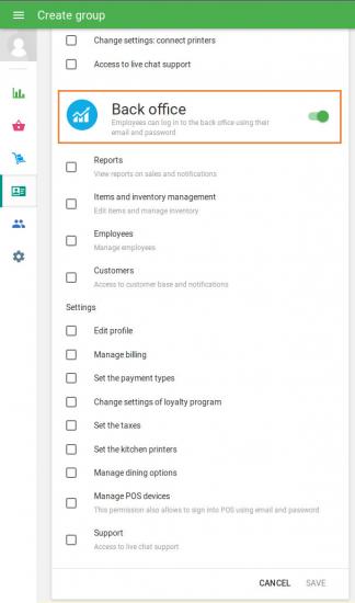 How to Manage Access Rights of Employees | Loyverse Help Center