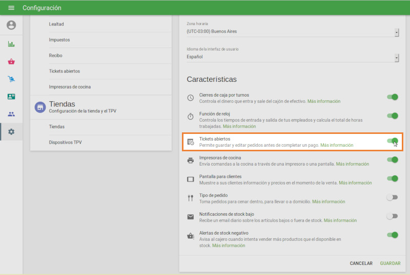 Tickets Abiertos | Centro de Ayuda de Loyverse