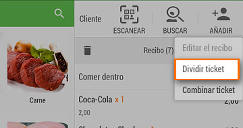 Cómo Dividir un Ticket Abierto en Loyverse TPV | Centro de Ayuda de ...