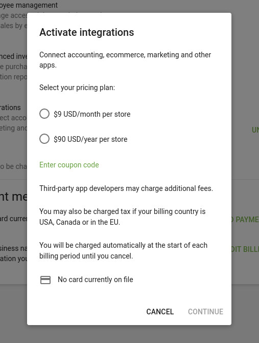 How to Use Add-on Services of Loyverse POS | Loyverse Help Center